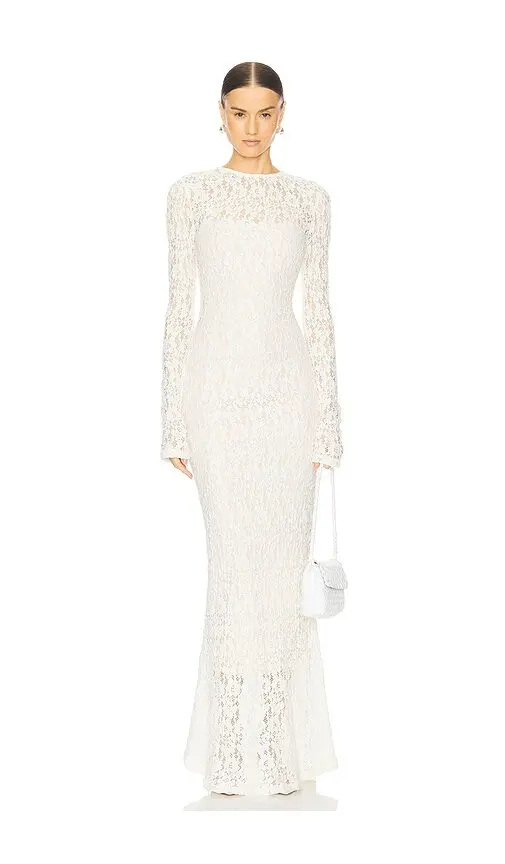 L'academie Kayden Lace Maxi Dress