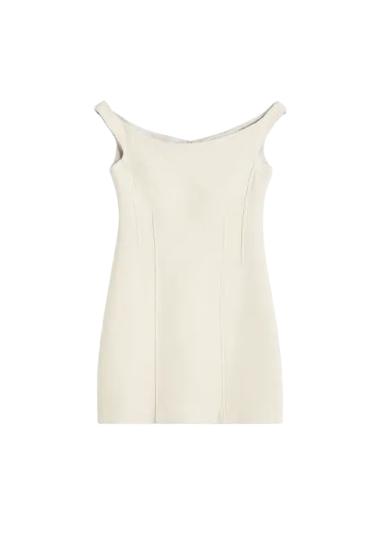 TOTEME Curved Off-shoulder Top