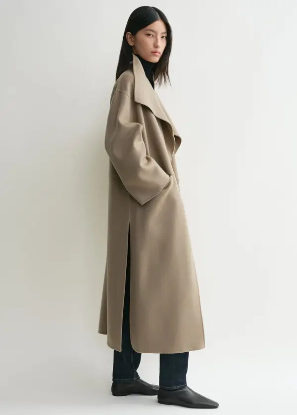 TOTEME Signature Wool Cashmere Coat