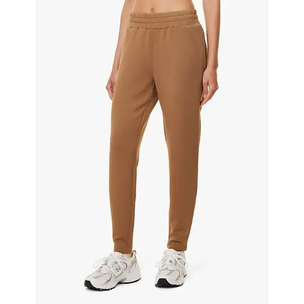Varley The Slim Straight-leg Mid-rise Stretch-woven Jogging Bottoms
