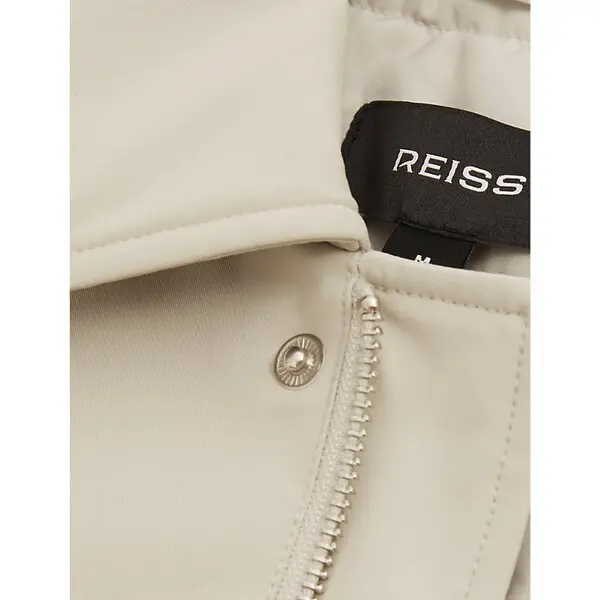 REISS Regular-fit Zip-up Harrington Jacket