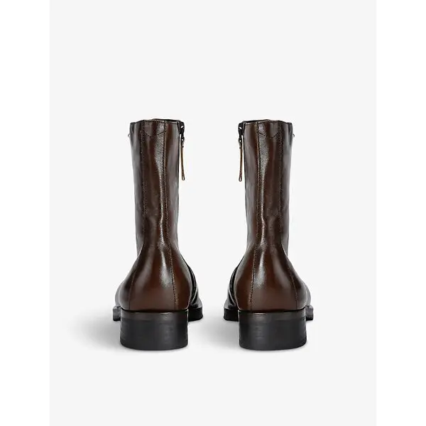 Our Legacy Camion Leather Ankle Boots - Brown