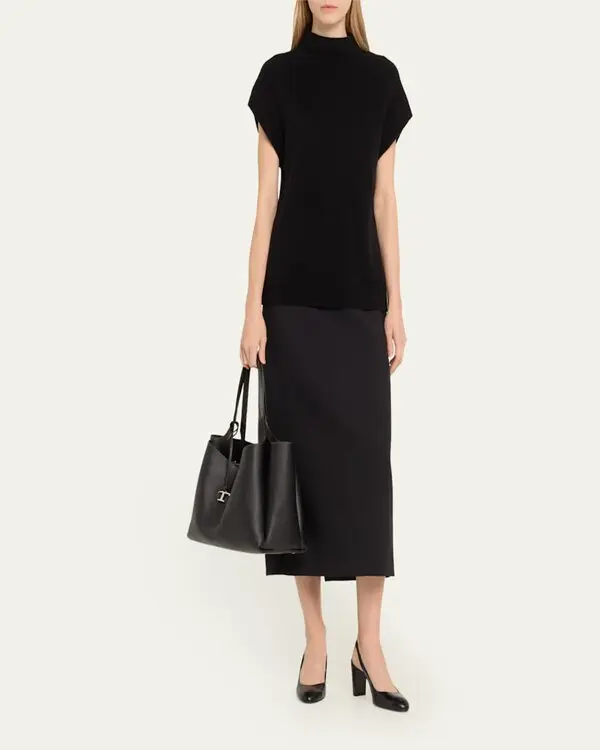 TOD'S Medium Leather Apa Tote Bag