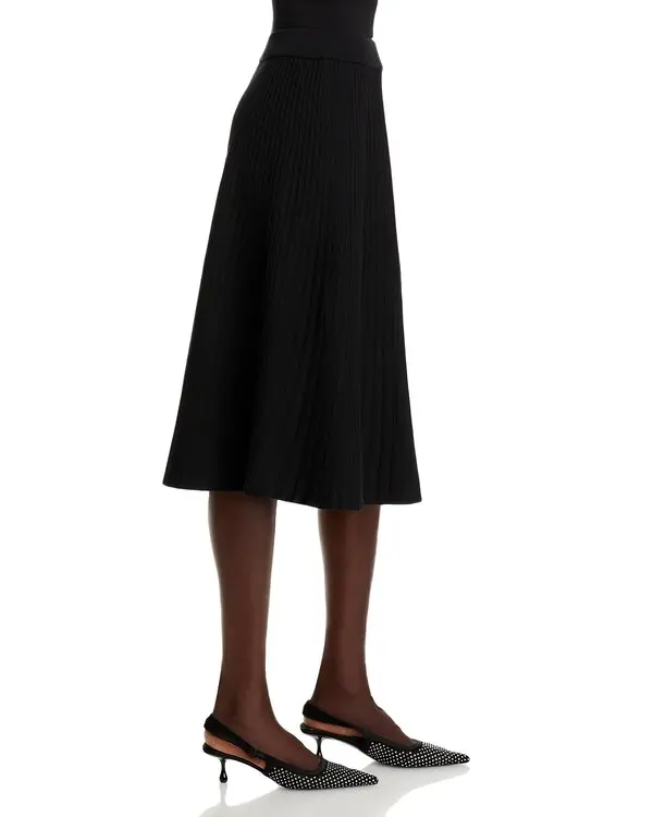 NANCY YANG Knit Skirt - Black