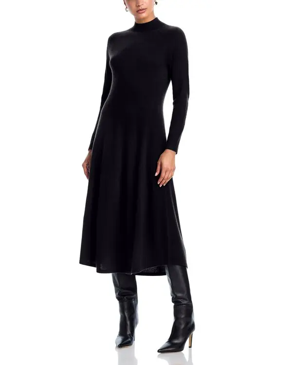 Bloomingdale'S Mock Neck Dress