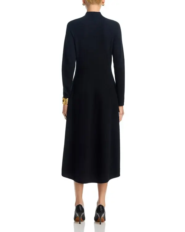 Bloomingdale'S Mock Neck Dress