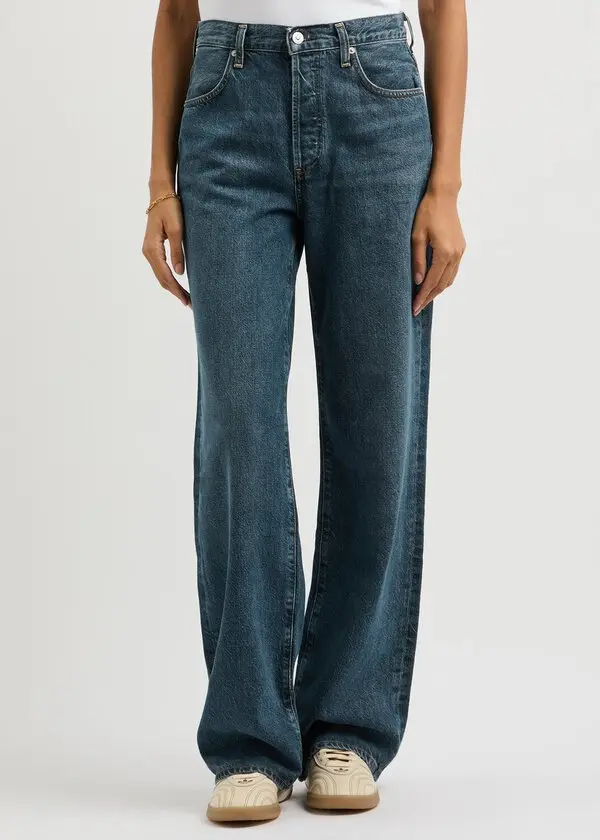 Citizens Of Humanity Annina Wide-leg Jeans - Indigo