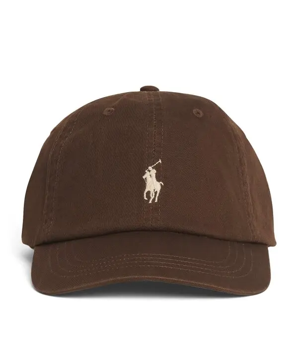Polo Ralph Lauren Polo Pony Baseball Cap - Brown