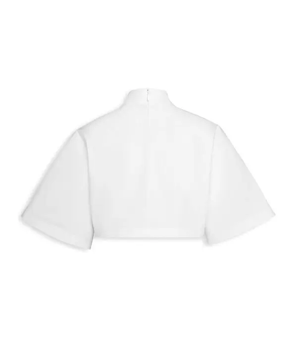 Alaïa High-neck Cropped Top