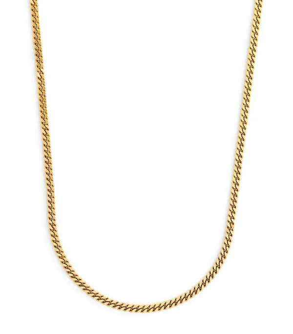 Tom Wood Plated Curb Chain Necklace - Gold