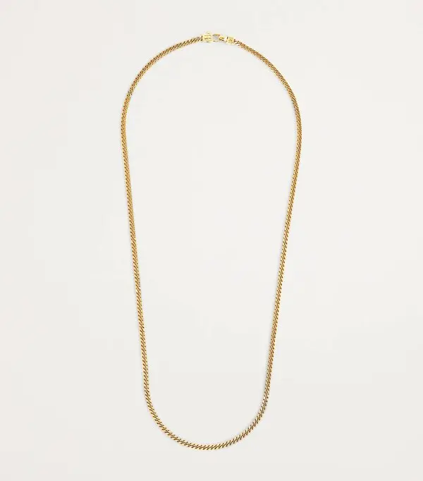Tom Wood Curb M Chain Necklace - Gold | Editorialist