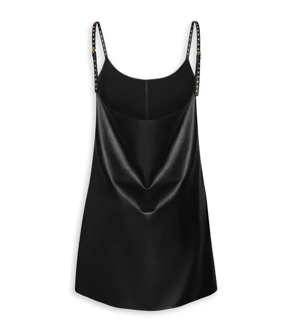 Alaïa Leather Mini Dress