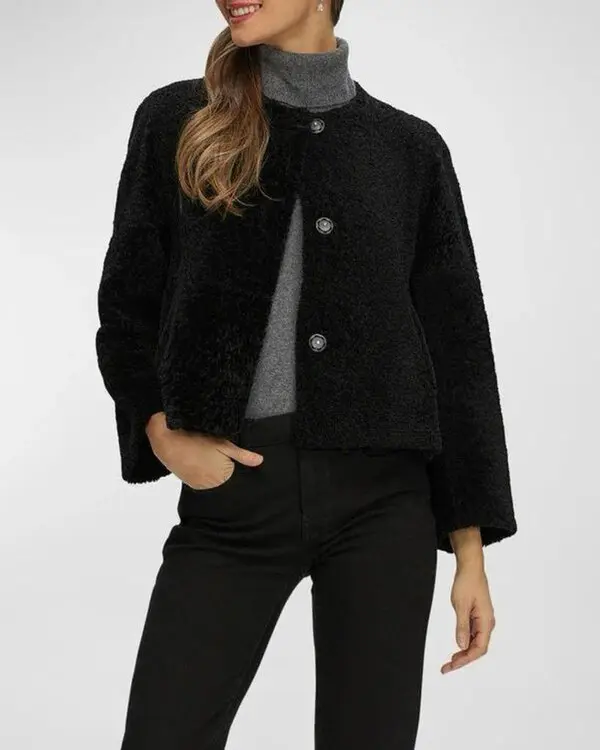 Gorski Reversible Shearling Lamb Jacket
