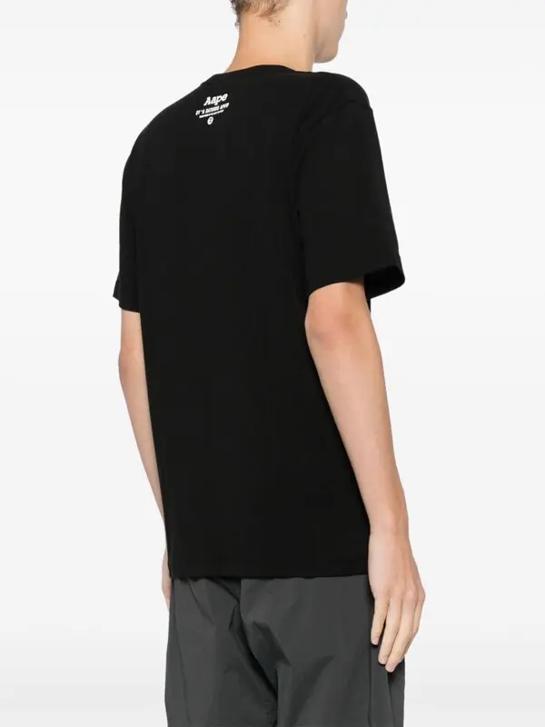 AAPE BY *A BATHING APE Graphic-print Cotton T-shirt
