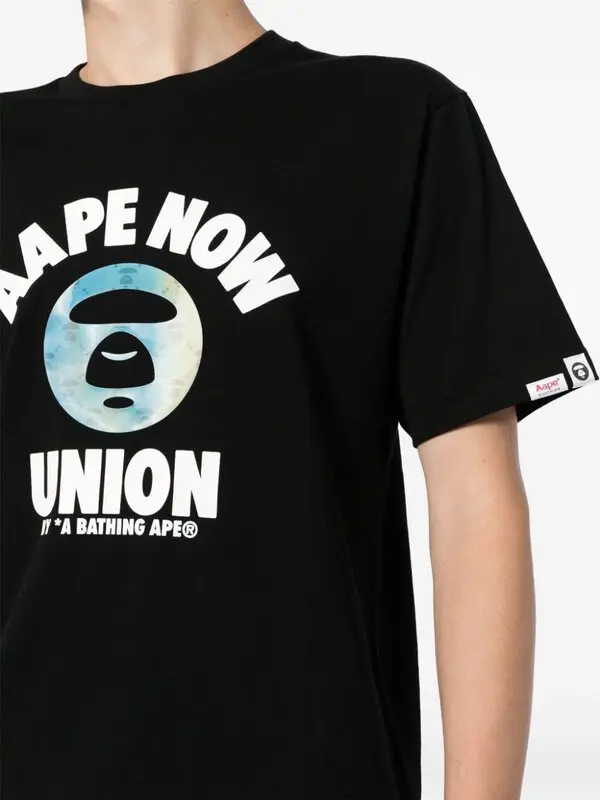 AAPE BY *A BATHING APE Graphic-print Cotton T-shirt