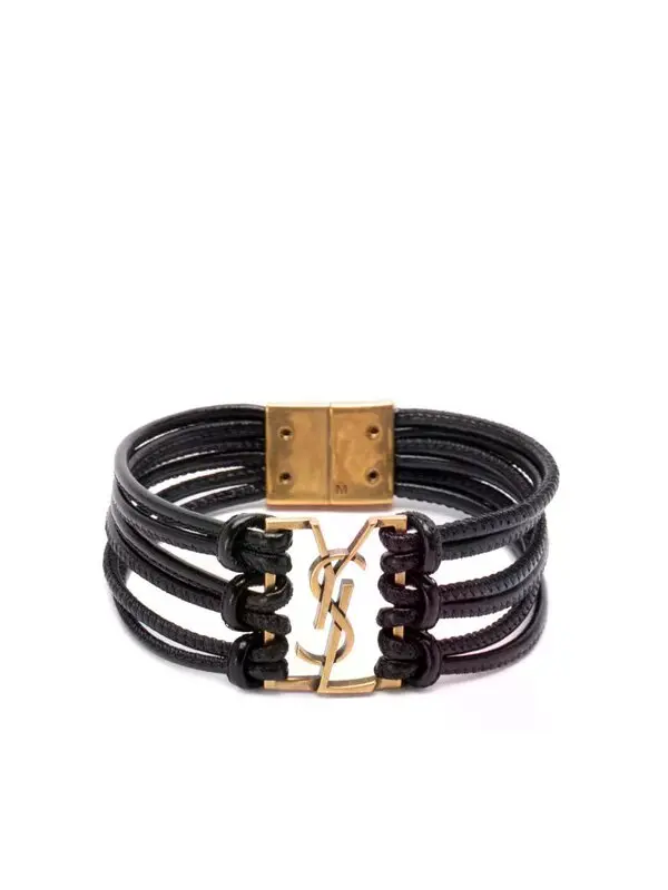 Saint Laurent Babylone Cord Bracelet - Gold