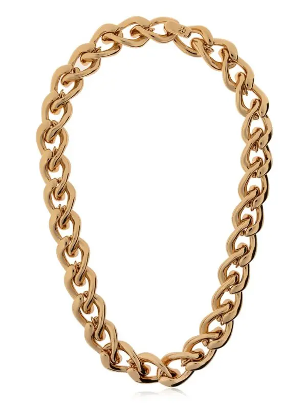 Tory Burch Wishbone Chain Necklace - Gold