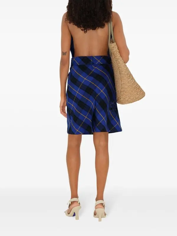 Burberry Check Linen Dress