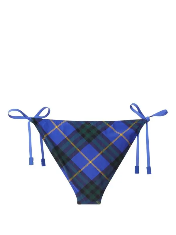 Burberry Checked Bikini Bottom
