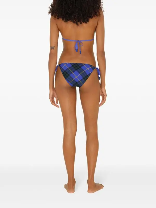 Burberry Checked Bikini Bottom