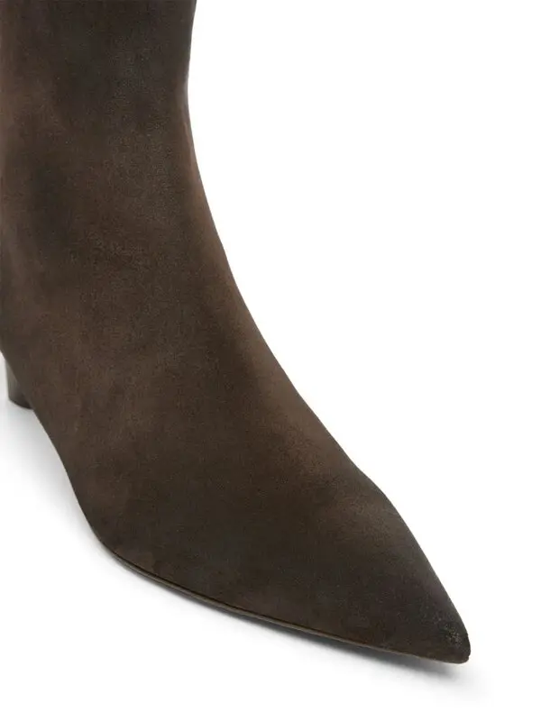 Marsèll Aculeo Pointed-toe Ankle Boots - Brown