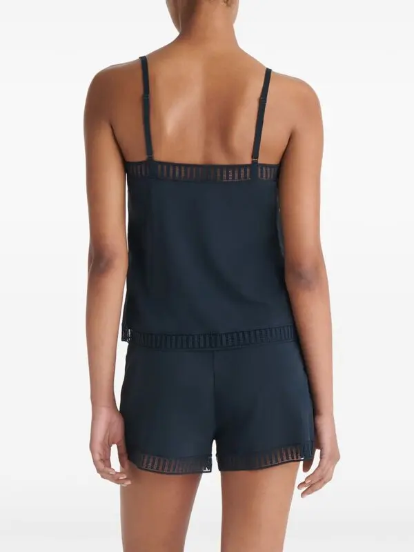 ERES Sandra Graphic V-neck Camisole - Blue