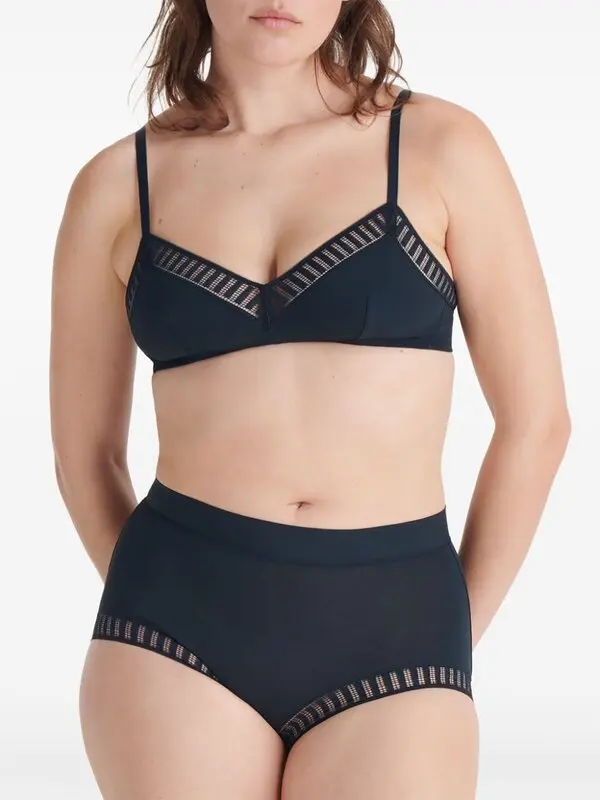 ERES Madeleine Graphic Triangle Bra - Blue