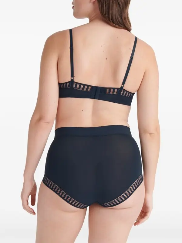 ERES Madeleine Graphic Triangle Bra - Blue
