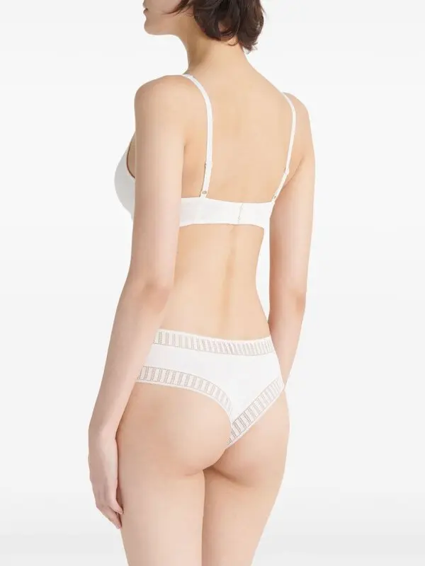 ERES Valérie Graphic Triangle Bra - White
