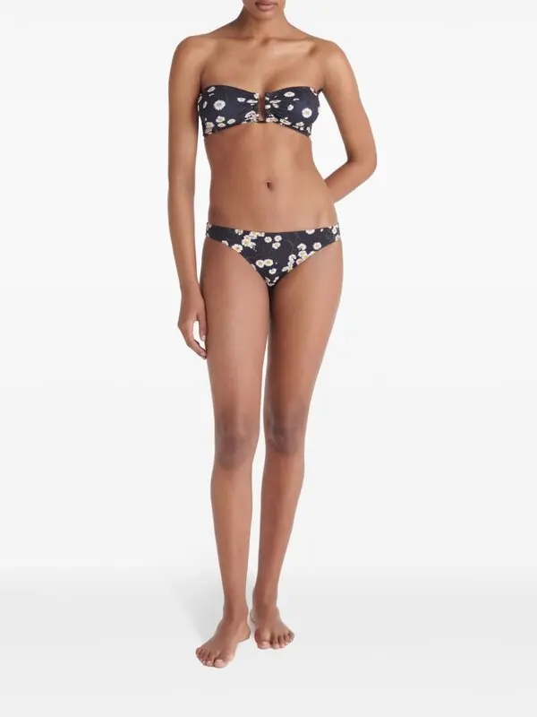 ERES Tendrement Floral-print Bikini Top