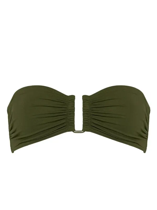 ERES Show Bandeau Bikini Top - Green