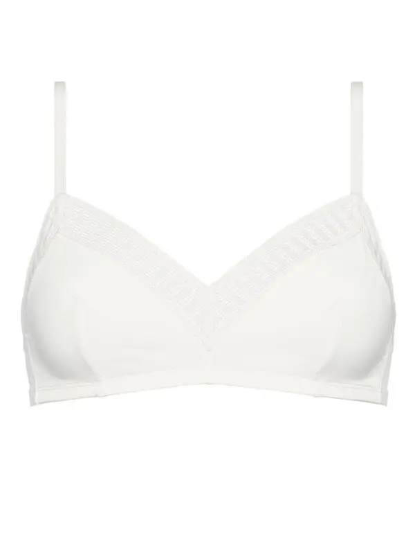 ERES Madeleine Graphic Triangle Bra - White