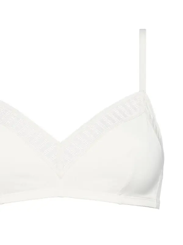 ERES Madeleine Graphic Triangle Bra - White