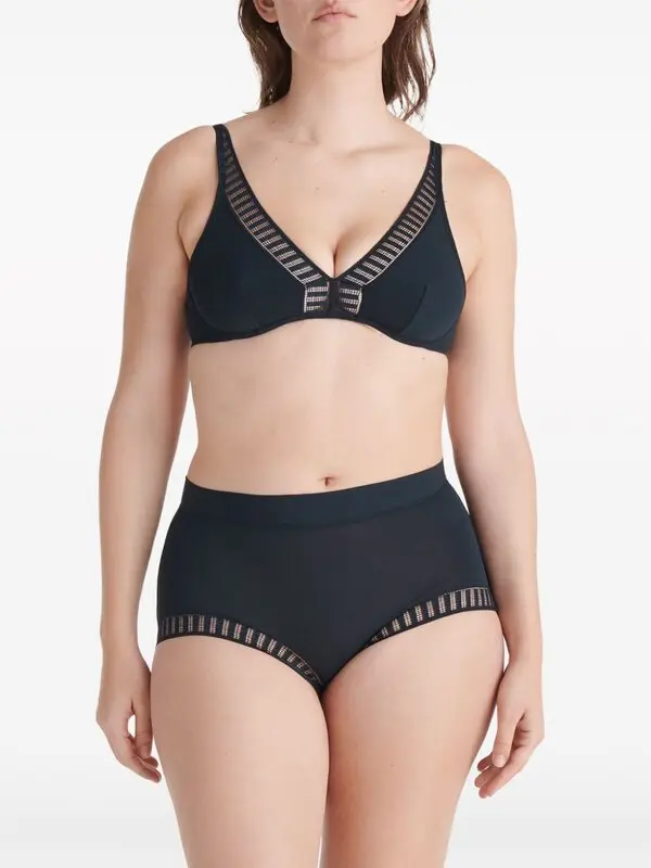 ERES Valérie Graphic Triangle Bra - Blue