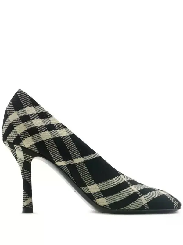 Burberry Check Pumps