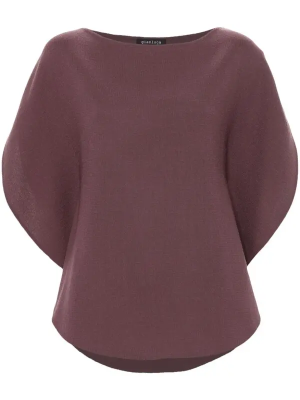 GIANLUCA CAPANNOLO Iris Blouse - Purple