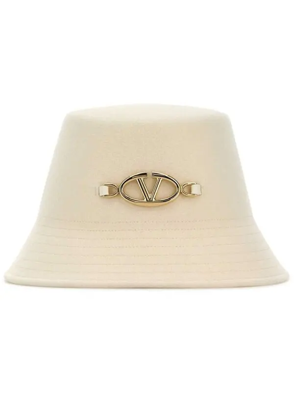 Valentino Garavani Vlogo Bucket Hat - Neutrals