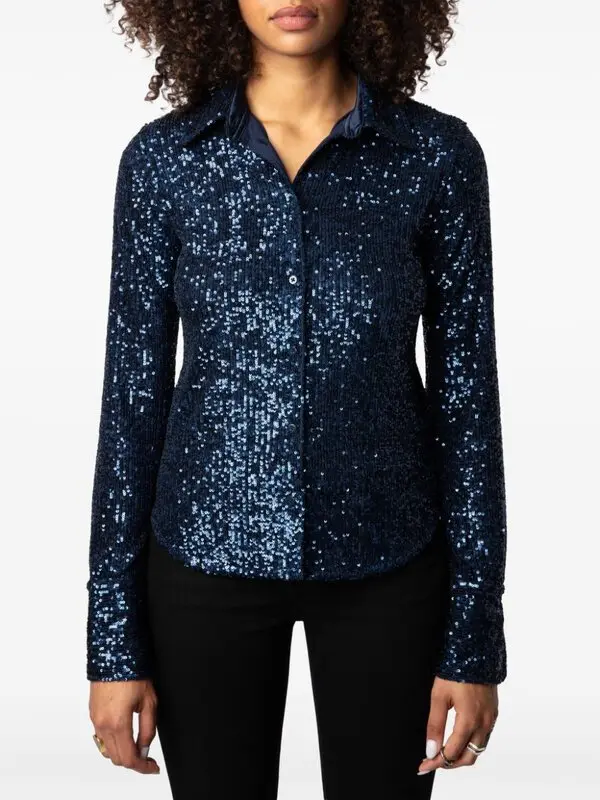 Zadig&Voltaire Tawny Sequins Shirt