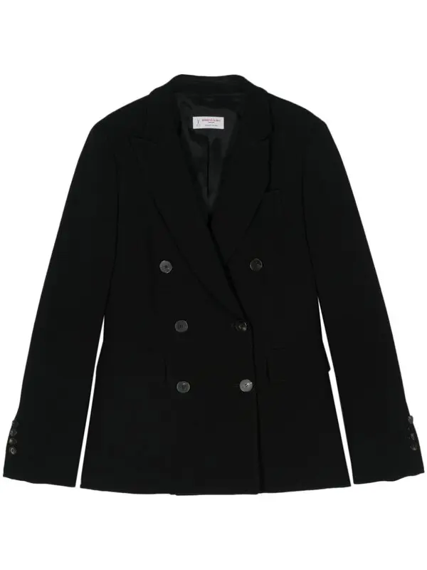 Alberto Biani Double-breasted Blazer - Black