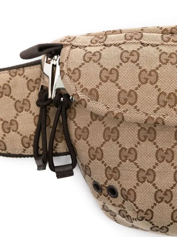 Gucci Small Gg Belt Bag - Neutrals