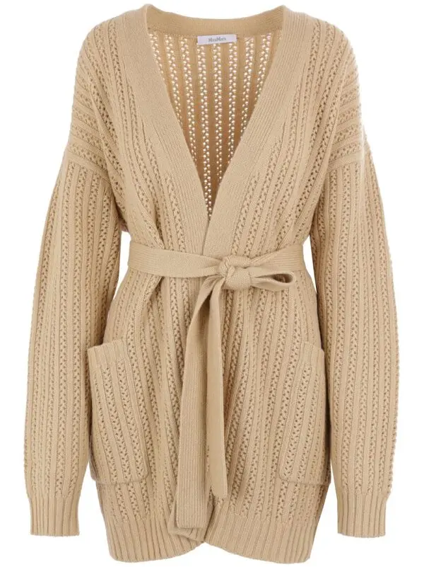 Max Mara Balzac Open-front Cardigan