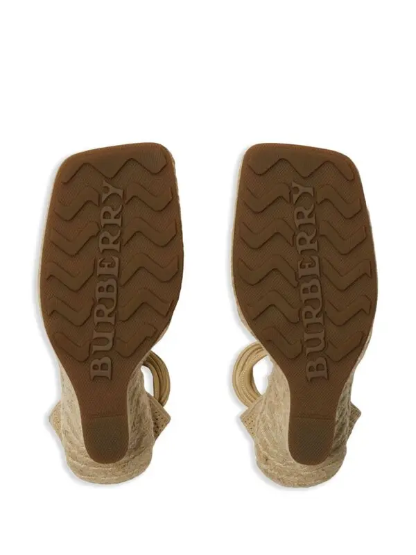 Burberry Mesh Plunge Espadrilles