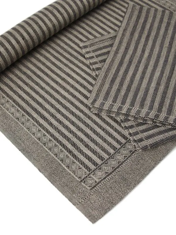 Brunello Cucinelli Placemat And Napkin Set - Grey