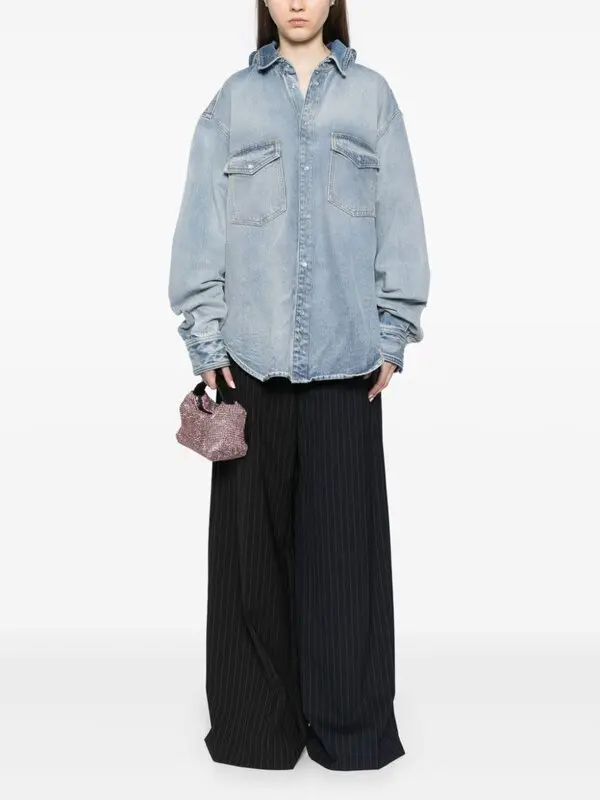 Vetements Front-back Denim Shirt
