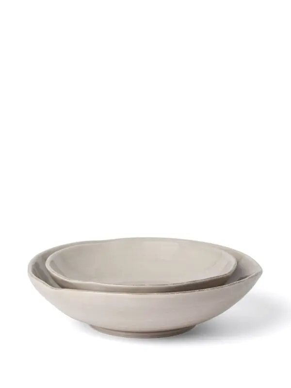 Brunello Cucinelli Logo-print Ceramic Bowl - Brown