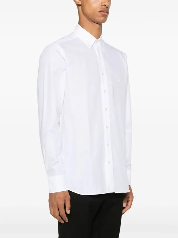 Etro Pegaso Embroidery Shirt - White