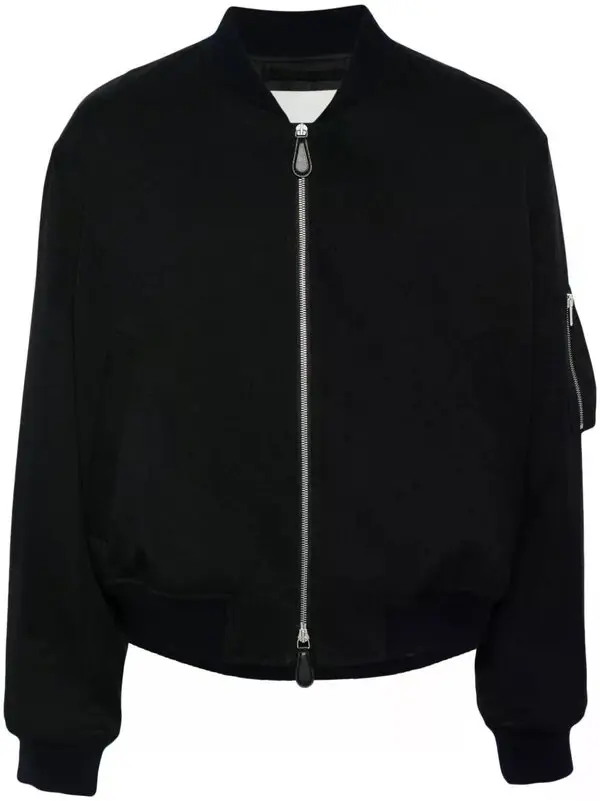 JIL SANDER Padded Bomber Jacket