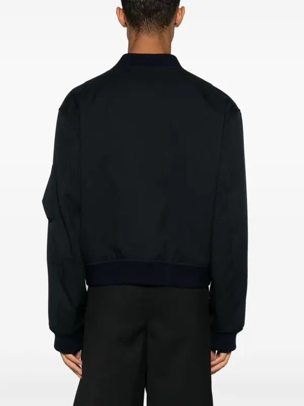 JIL SANDER Padded Bomber Jacket