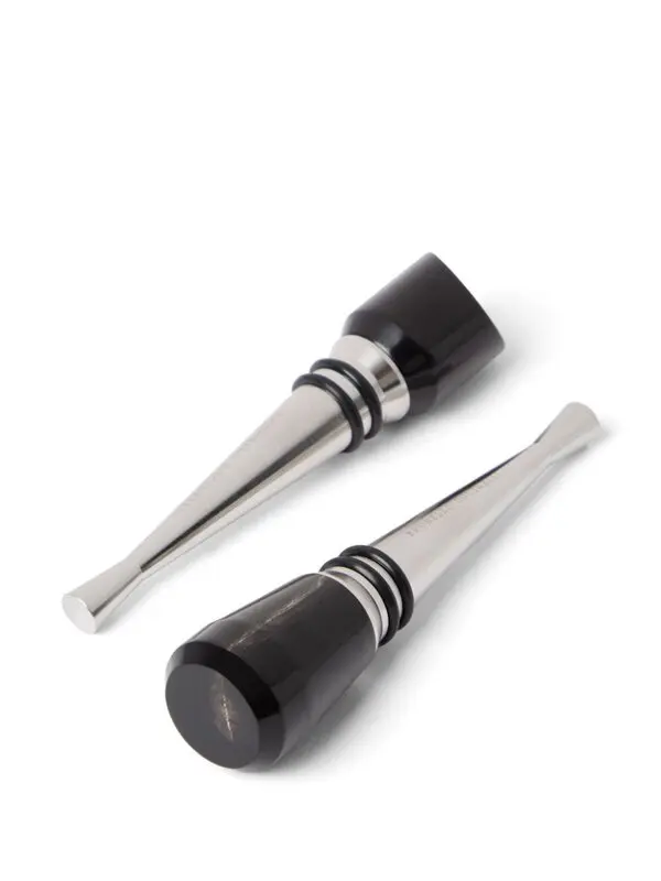 Brunello Cucinelli Stainless Steel Stoppers - Black