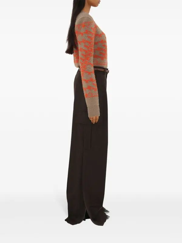 Burberry Cropped Fox Jumper